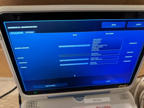 Esaote MyLab Alpha Portable Ultrasound With Case-Cardiac Vascular EHD ...