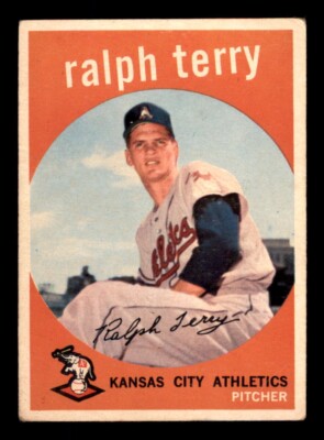 1959 Topps Baseball #358 Ralph Terry VG *e1 | eBay