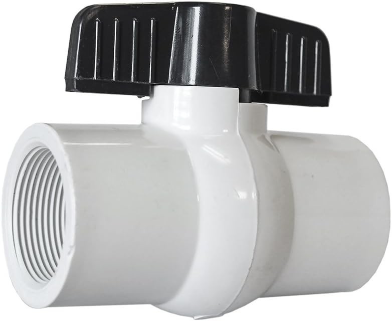 PVC Ball Valve 1 1/2 Inch IPS Schedule 40 Flow Control Shut Off Valve ...