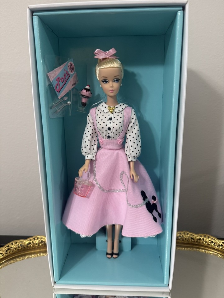 2015 Soda Shop Barbie Doll Mattel DGX89 Gold Label - Willows, WI ...