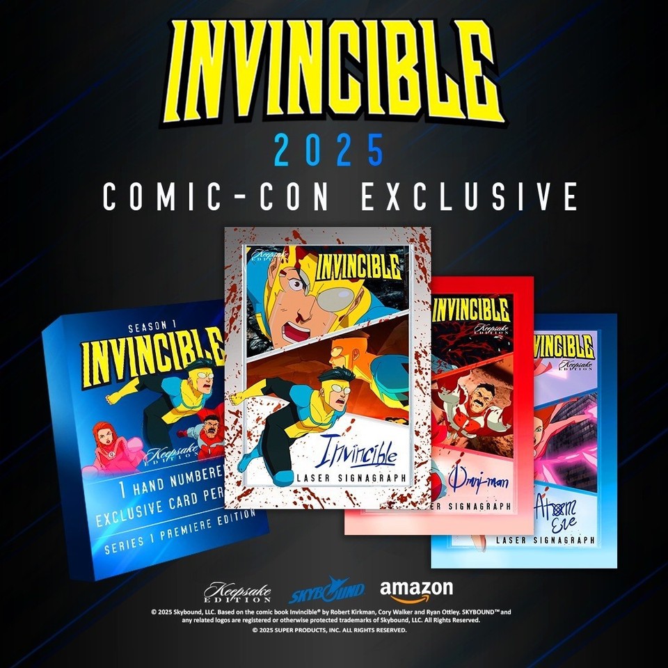 Invincible Dupli-Kate Single Relic Card #454 (Nolan & Debbie visible ...