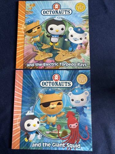 Octonauts Books X2 : Octonauts & The Giant Squid And The Electric ...