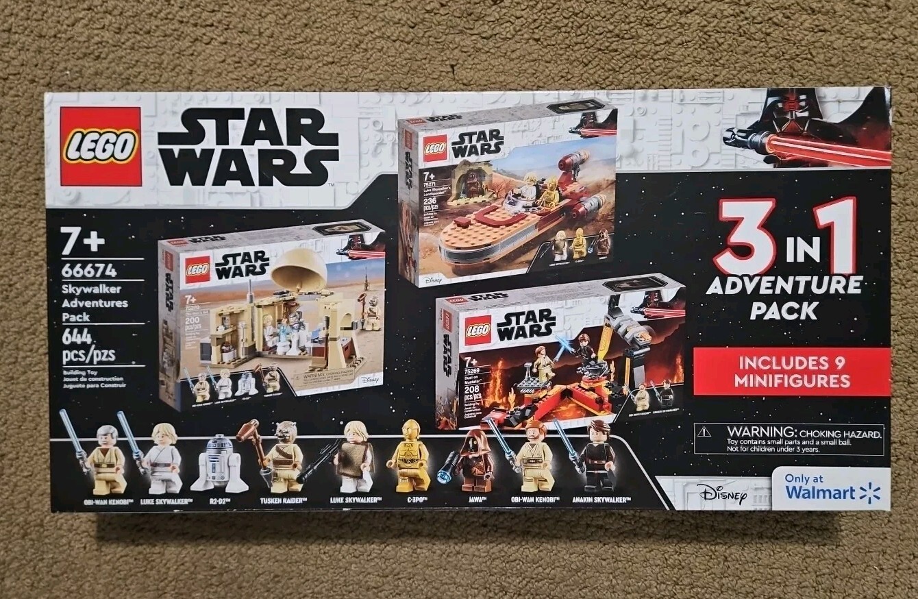LEGO Star Wars: Skywalker Adventures Pack (66674) New In Box (75269 ...
