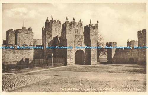 R596428 Barbican Alnwick Castle 9246 Sepiatype Valentines | eBay UK