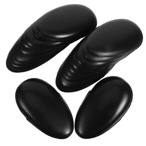 20PCS Black Hair Dye Earmuffs Hairdressing Ear Caps Ear Cover Protector ...