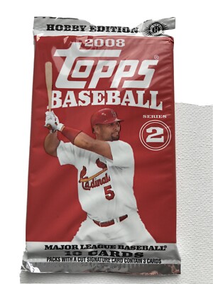 2008 Topps Series 2 Baseball Pack Hobby Edition 1 Pack | eBay