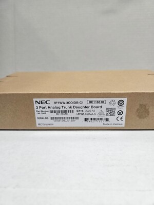 NEC BE116510 SL2100 3-Port CO Trunk Daughter Board New | eBay