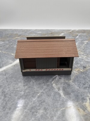 Vintage Built HO Scale Freight Depot Station Building For Train Layout ...