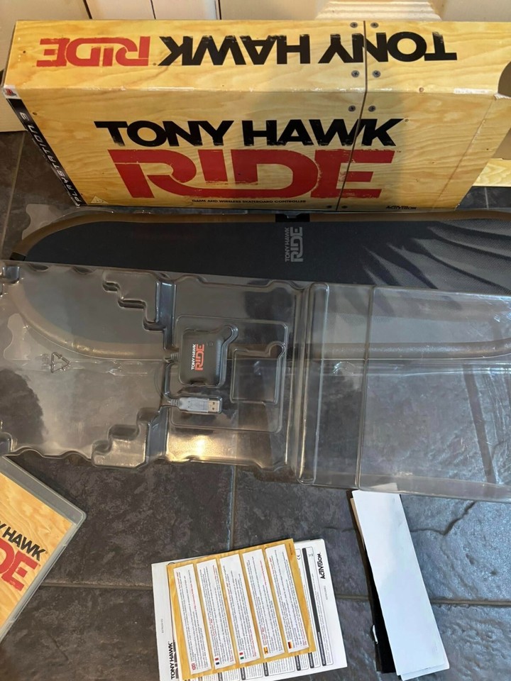 Tony Hawk Ride Skateboard - Sony PlayStation 3 PS3 Action Sports Video ...