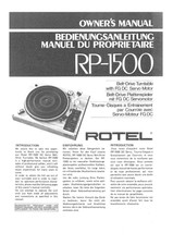 Rotel RP-1500 Turntable for sale online | eBay