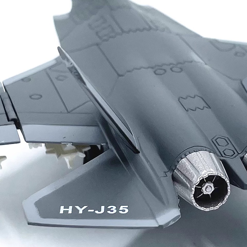 1/100 China Air Force J-35 Fighter Finished Model Gifts to Airplane ...