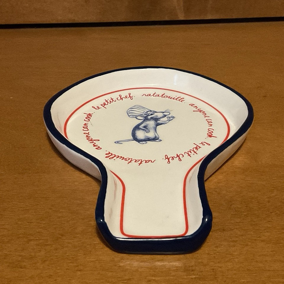 Rae Dunn- Disney / Pixar Ratatouille La Petit Chef Spoon Rest | eBay
