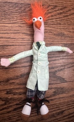 Vintage Jim Henson's The Muppet Show Beaker Plush Doll Sababa Toys 12 ...
