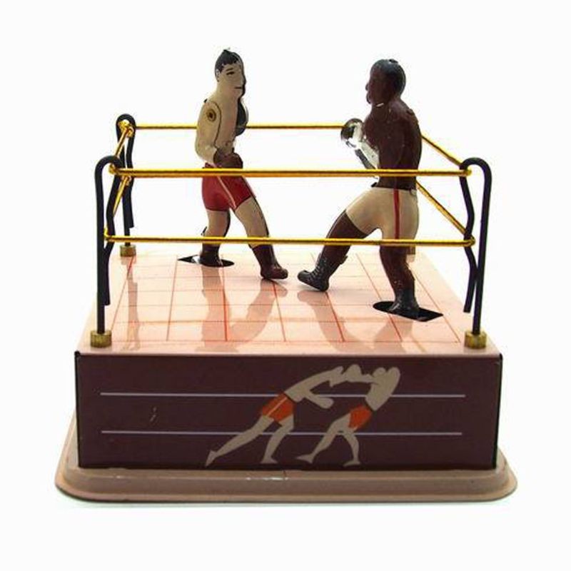 Baby Preschool Learning Toy Boxing Ring Wrestling Boxers Tool Kids ...