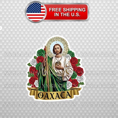 San Judas Tadeo Oaxaca Mexico Flag Decal Sticker Window Bumper A | eBay
