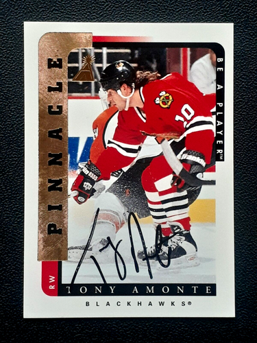 TONY AMONTE 1996-97 BE A PLAYER AUTOGRAPHS 96-97 NO 66 51818 | eBay