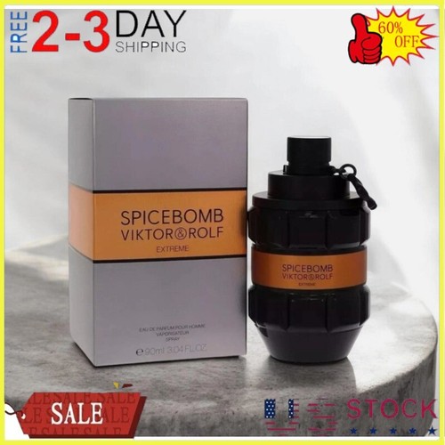 Spicebomb Extreme By Viktor & Rolf 3.04 Oz EDP Cologne for Men New in ...