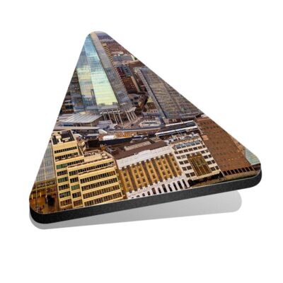 1x Triangle Fridge MDF Magnet The Shard London England UK #63313 | eBay UK