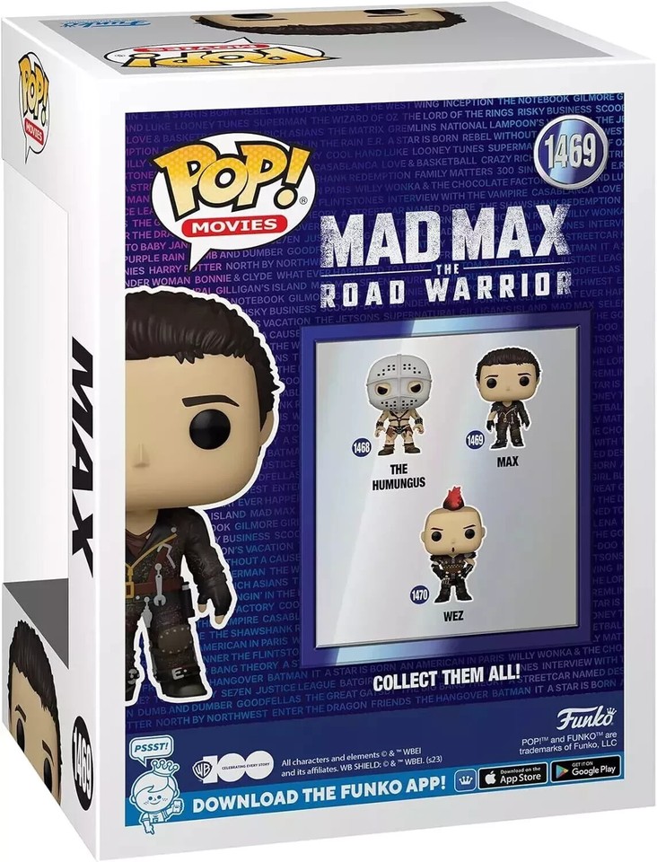 Funko Pop! Max #1469 Vinyl - Mad Max The Road Warrior - *SHIPS FAST* | eBay