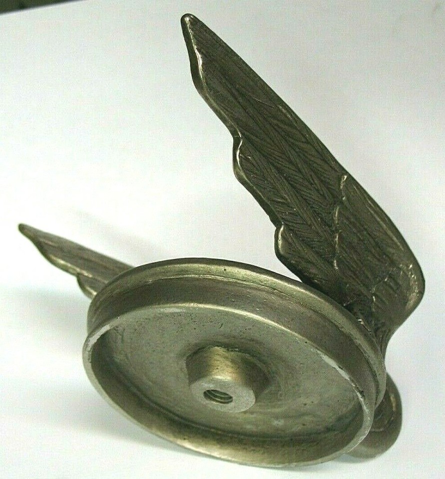 1928 CHEVROLET WINGED WHEEL RADIATOR CAP MASCOT | eBay