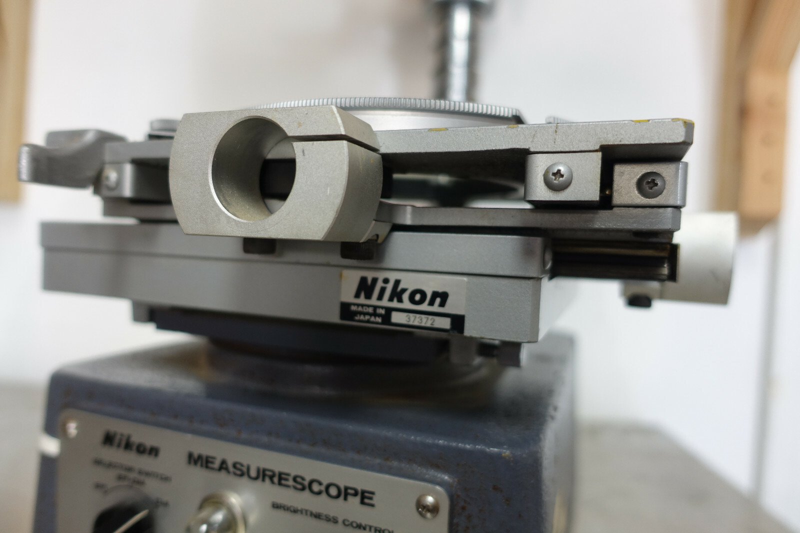 Nikon Measurescope Microscope Good Condition No Objectives | eBay