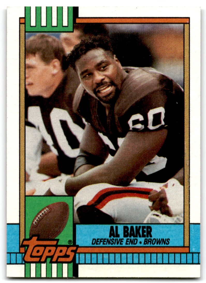 1990 Topps Al Baker Cleveland Browns #170 | eBay