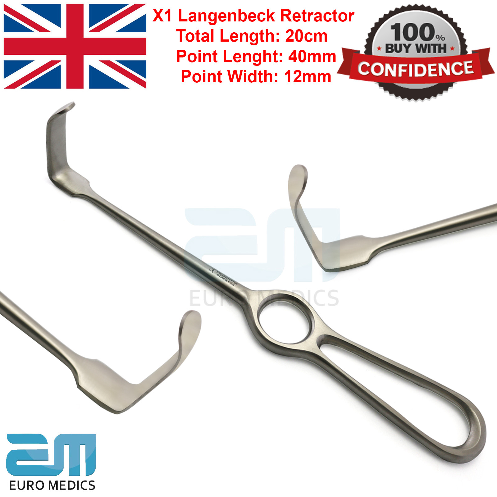 Dental Lip Cheek And Tongue Retractors Surgical Sternberg Weider Molt ...