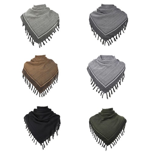 Outdoor Thicken Shemagh Square Scarf Keffiyeh Multifunctional Bandana ...