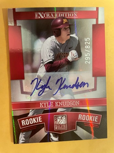 2010 PANINI-DONRUSS #184 KYLE KNUDSON 295/825 | eBay