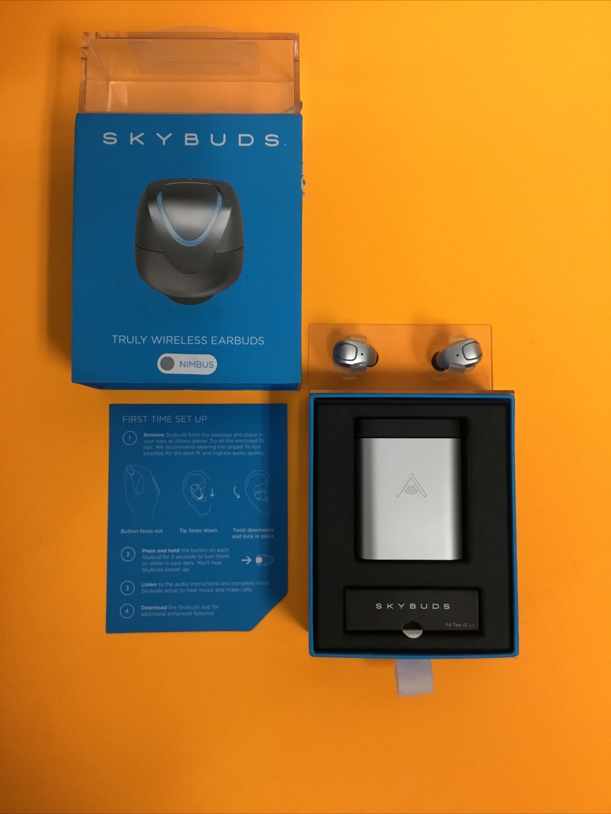 Skybuds Truly Wireless Earbuds- Nimbus | eBay