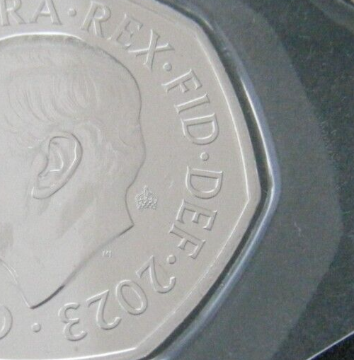 2023 Royal Mint Definitive BUNC 6 Coin Set From 1p to 50p with Privy ...