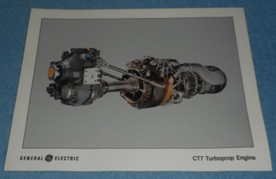 1985 General Electric CT7 Turboprop Engine Product Performance Info ...