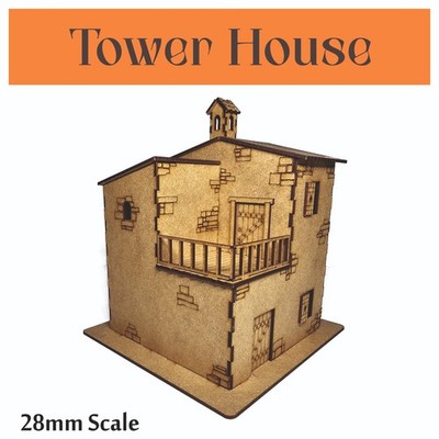 Warbases 28mm Laser Cut WW2 Napoleonic Mediterranean Spanish Tower ...