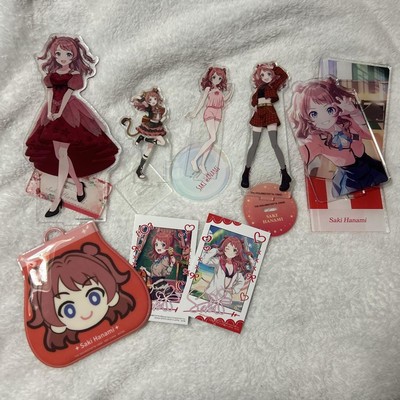 Gakumas Hanami Saki Set Acrylic Stand Party Dress Banpresto Goods | eBay