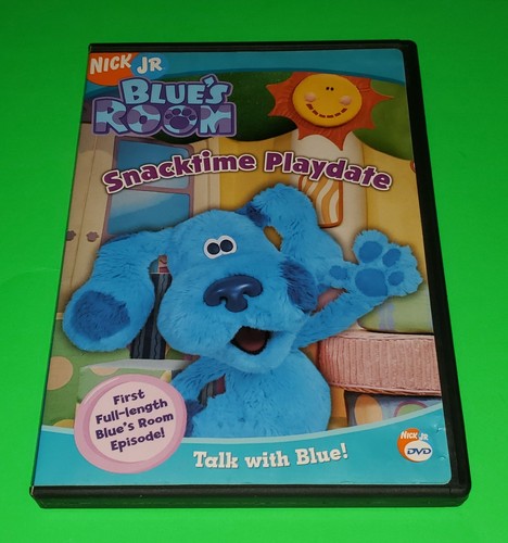 Blues Clues Blues Room Snacktime Playdate DVD 2004 Nick Jr RARE OOP | eBay