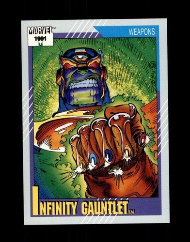 1991 Impel Marvel Universe II SET BREAK #134 Infinity Gauntlet NM or ...