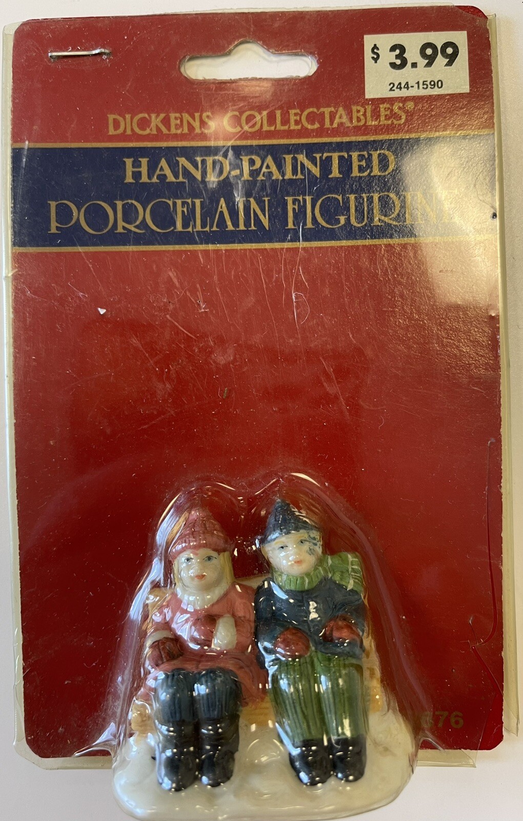 Dickens Collectables Hand Painted Christmas Porcelain Figurine 3 ...