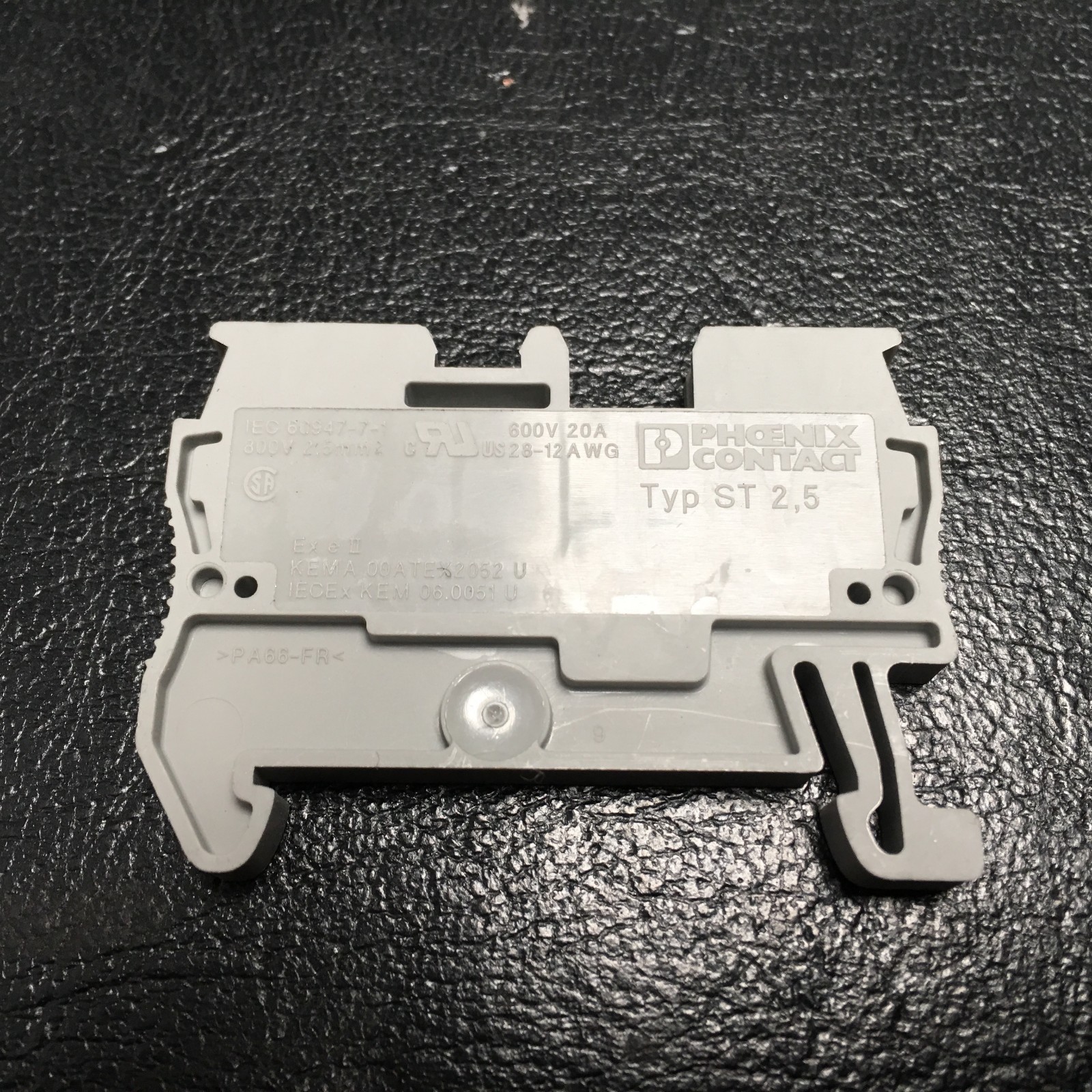 PHOENIX CONTACT IEC 60947-7-1 TYPE. ST 2,5 NSNB - LOT OF 20 TERMINAL ...