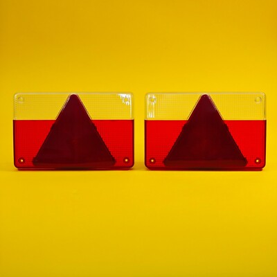 2x Replacement Lens Erde 142 & Daxara 147 Trailers Left & Right AJBA FP ...