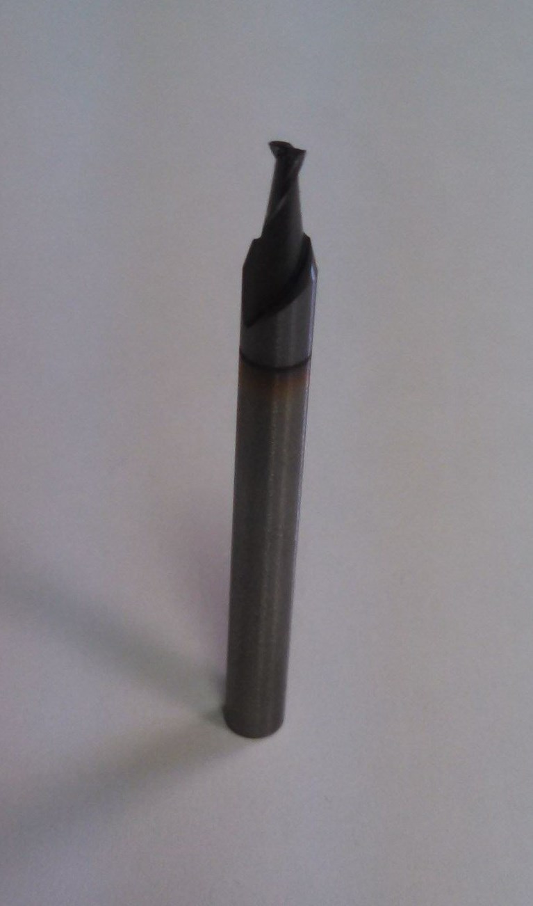 ROBB JACK C-T3-200-03C 3/32X3/16X5/32X2 2 FLUTE CARBIDE TICN COATED END ...