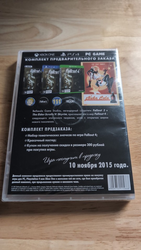 Rare Fallout 4 Russia Preorder Bundle (New* Sealed) | eBay