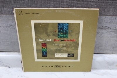 🎆SIR THOMAS BEECHAM BART handel messiah LP LCT 6401 RCA SD Mono 🎆 | eBay