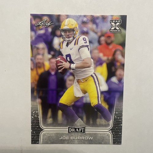 football cards 2020 Leaf Draft Joe Burrow rookie LSU Tiger | eBay