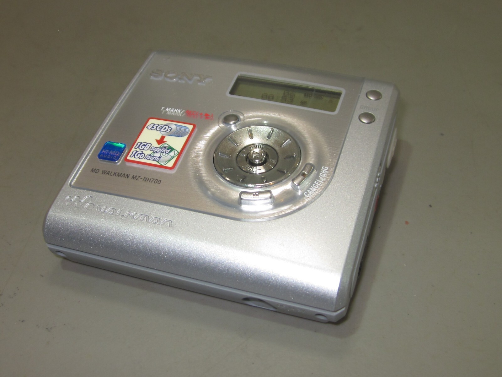 HI MINIDISC SONY MZ-NH700 ♫♪♫♪ HI-MD (5955) Walkman | eBay