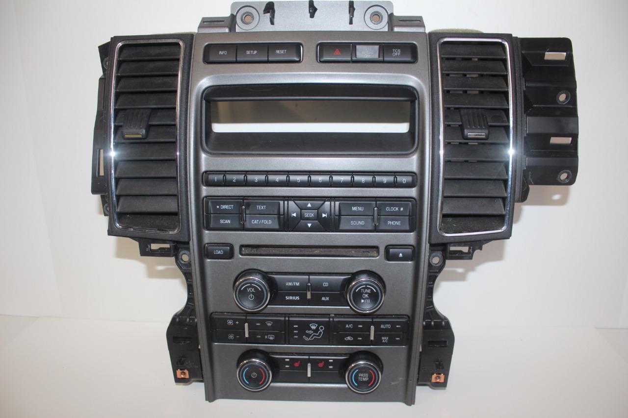 2010-2012 Ford Taurus Radio Face Climate Control Panel AG1T-18A802-CB ...