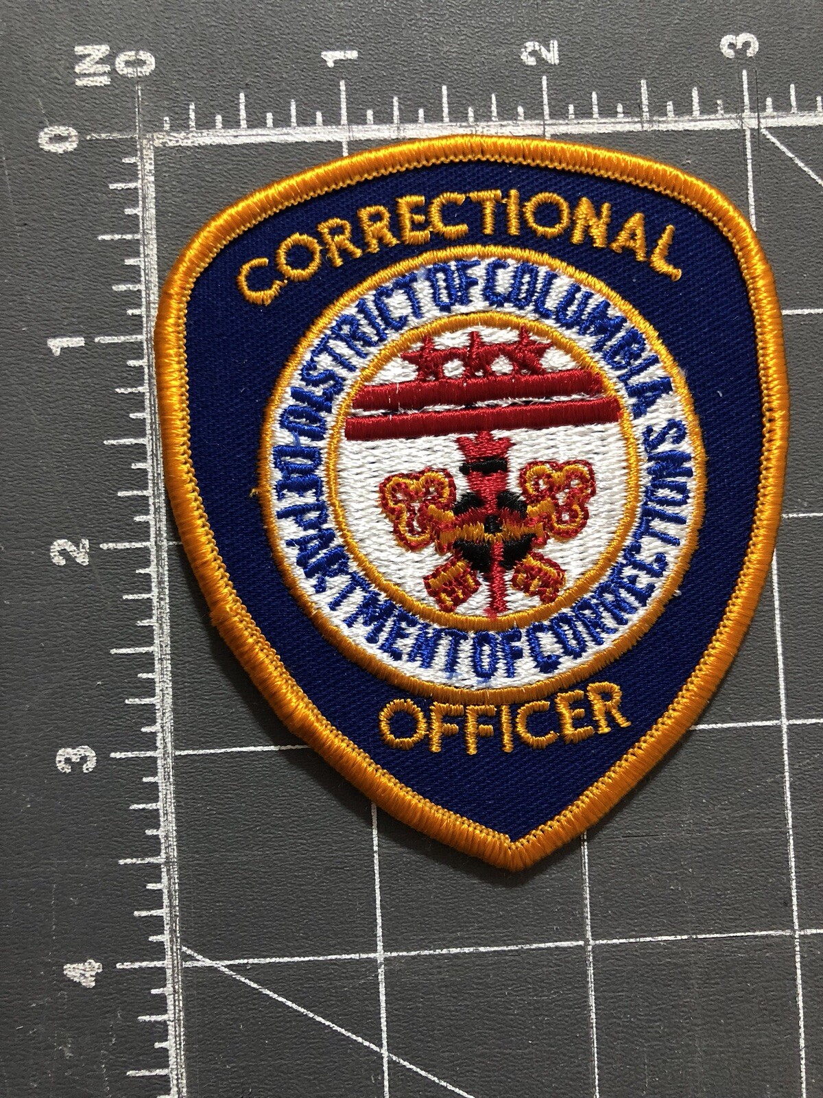 Correctional Officer Police Patch District of Columbia Department ...