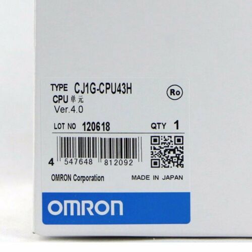 CJ1G-CPU43H CJ1GCPU43H New In Original Omron Sealed Box EXpedited Ship ...