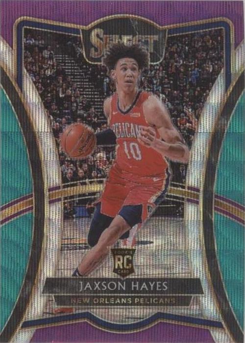 2019-20 Panini Select - Premier Level Jaxson Hayes #170 Tri-Color Prizm ...