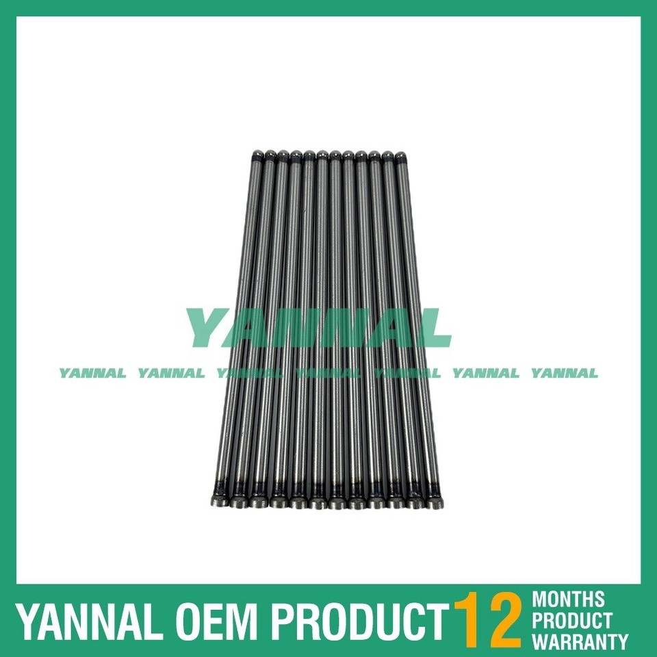 12X New 6D114 Valve Push Rod For Komatsu excavator diesel engines | eBay