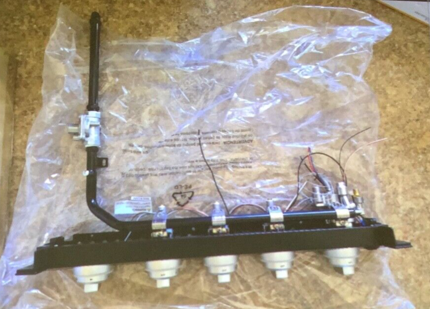 Furrion 2021124091 RV Front Panel Module Black/ Silver Knobs Ignitor ...